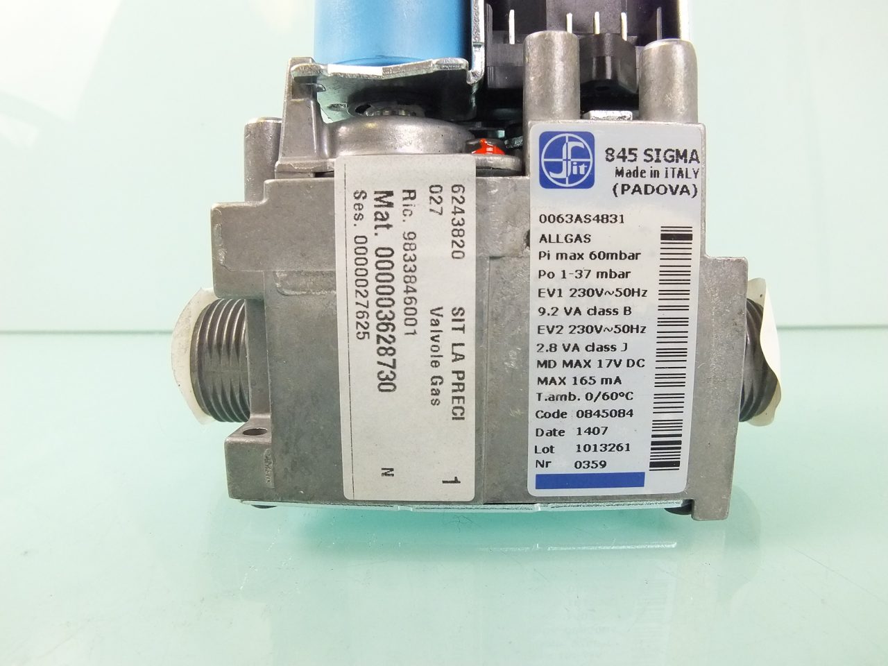 Sime Sit Gas Valve Sigma 845SIGMA 6243820