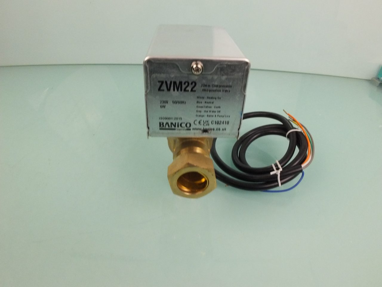Banico ZVM22 3 Port Compression Valve 22mm