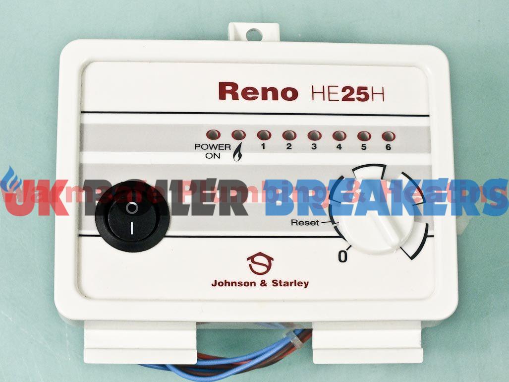 Johnson & Starley R250-0500005 Control Panel
