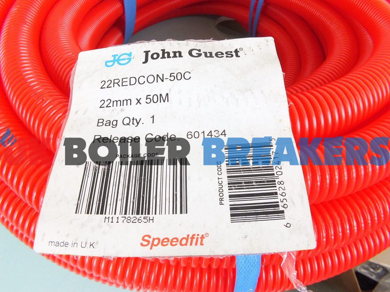 John Guest Speedfit Red 22REDCON-50 22mm x 50m